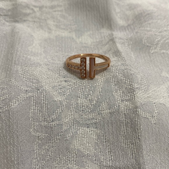 Tiffany & Co. | Jewelry | Tiffany Co 8k Gold T Ring | Poshmark